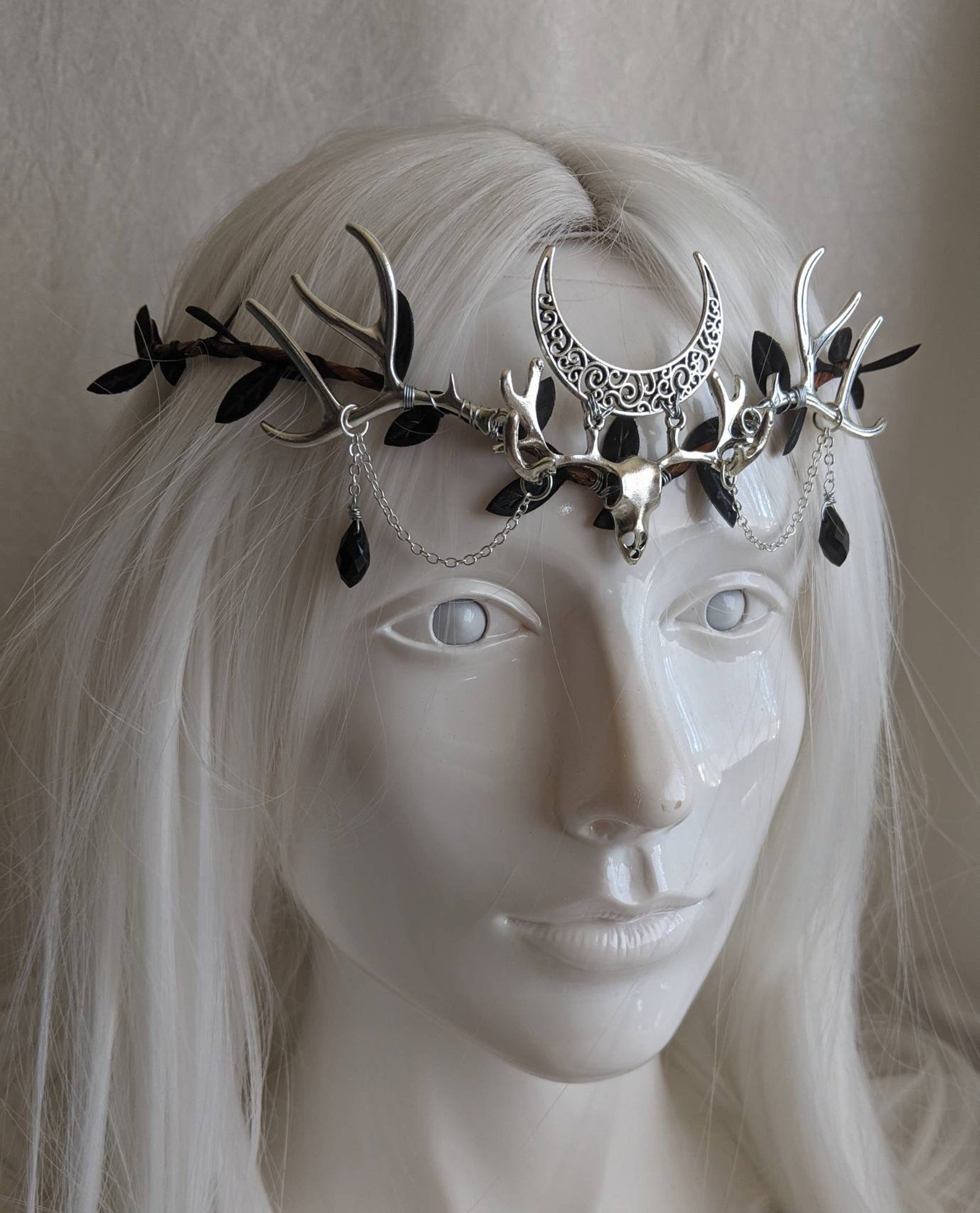 Guardian of the Dark Forest Tiara - Etsy UK