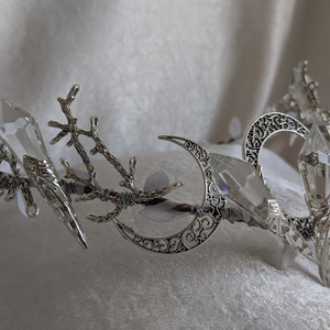 Queen of the Crystalline Forest Tiara - Etsy