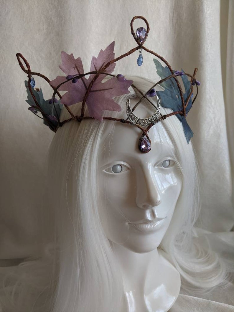 The Fall Reign Woodland Crown - Etsy