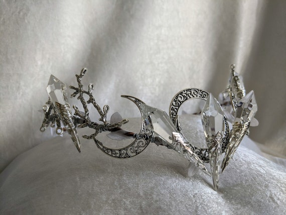 Queen of the Crystalline Forest Tiara - Etsy