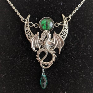 Dragon Eye Pendant Necklace - Etsy