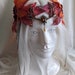 Autumnal Burgundy and Orange Tiara - Etsy