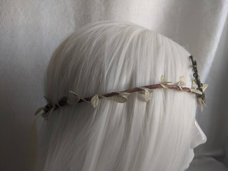 Champagne Moon Woodland Tiara With Branches - Etsy
