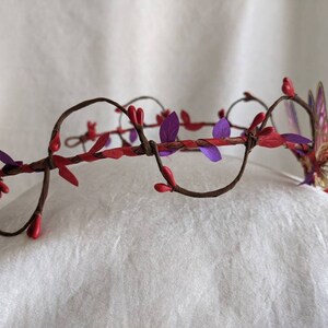 Enchanted Fire Faerie Woodland Tiara - Etsy