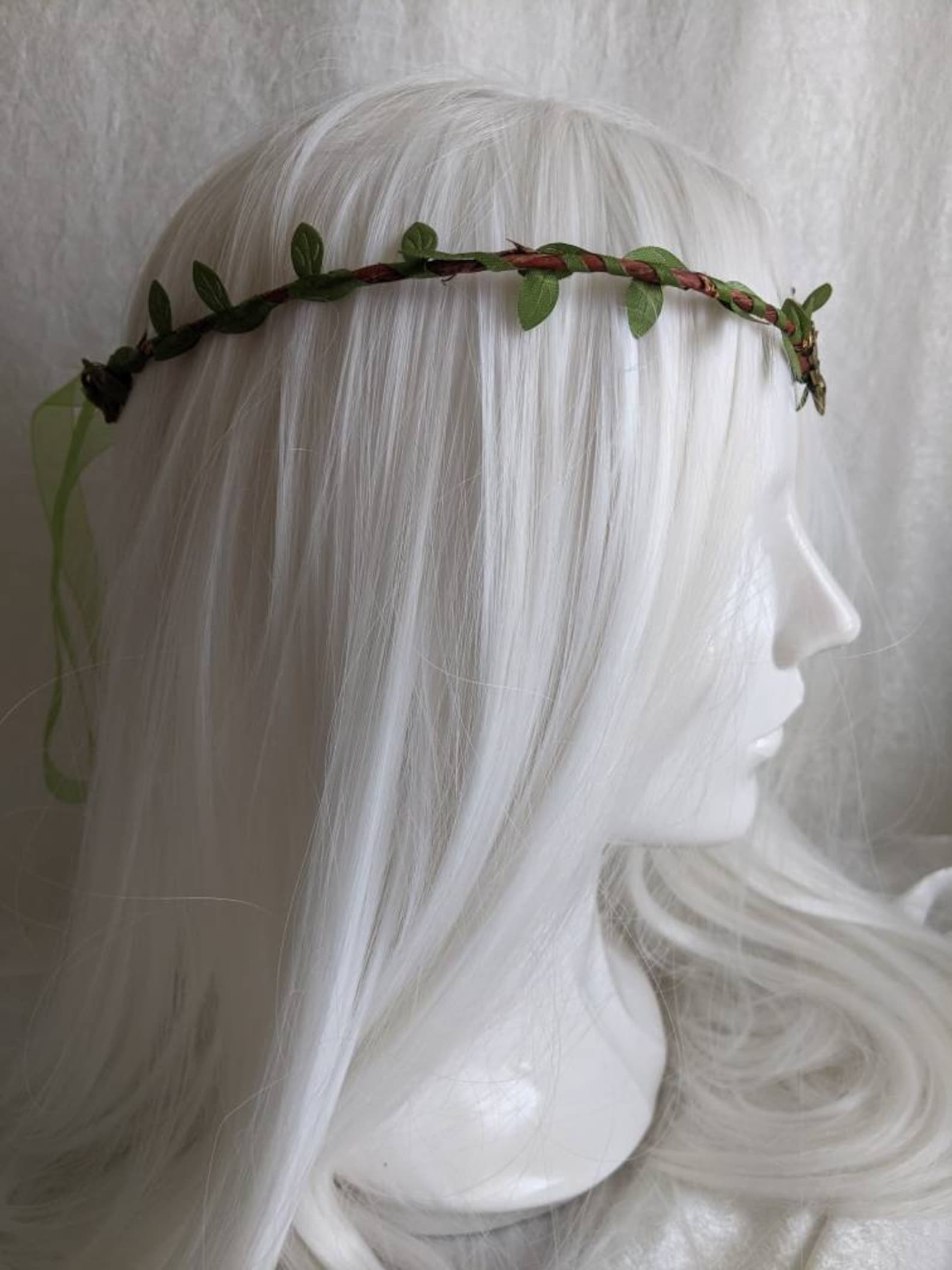 Dainty Deer Leaf Woodland Tiara - Etsy