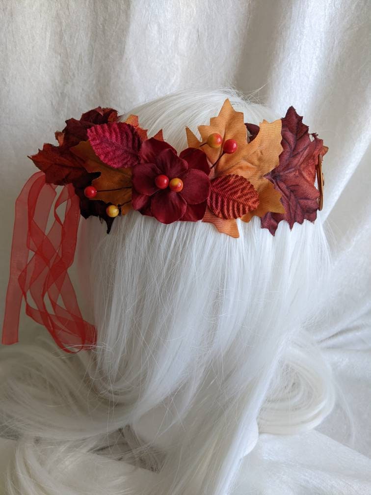 Autumn Blood Moon Tiara - Etsy