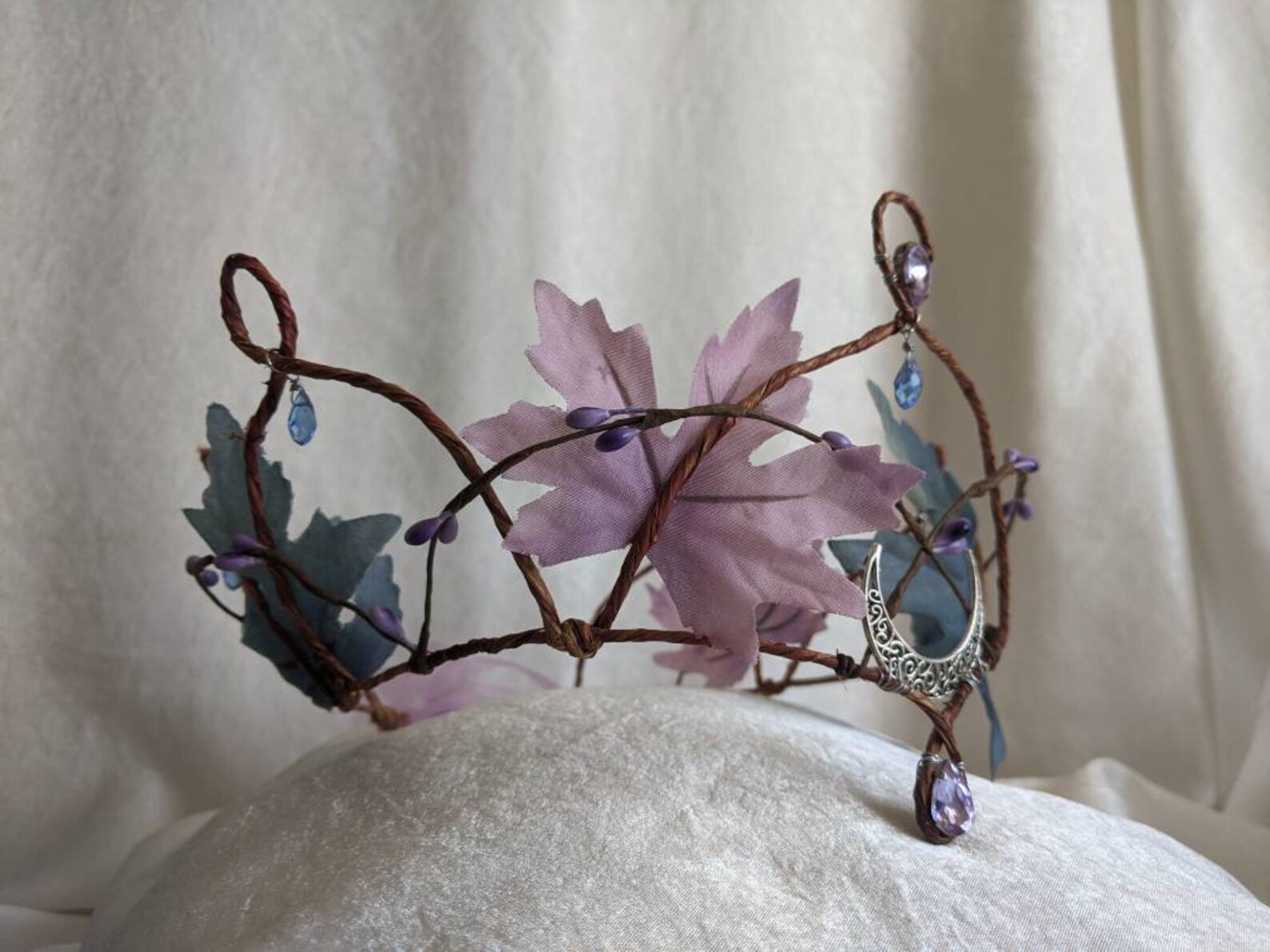 The Fall Reign Woodland Crown - Etsy