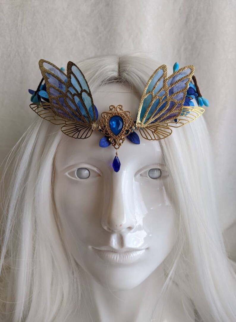 Enchanted Water Faerie Woodland Tiara - Etsy