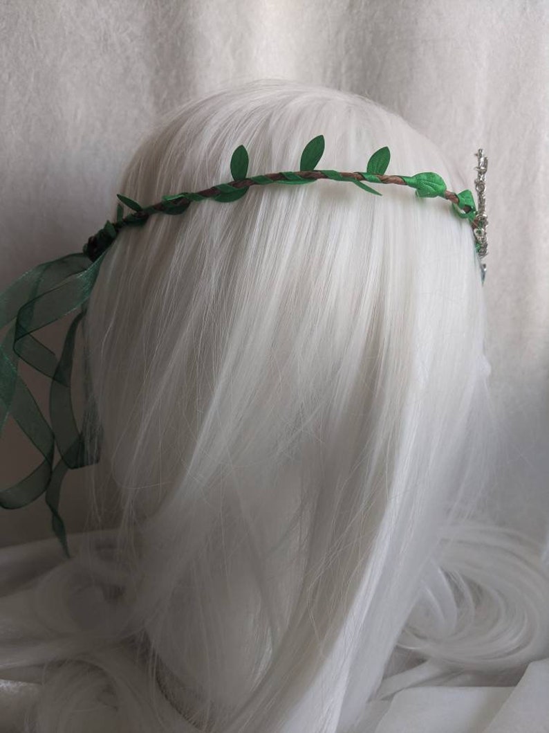 Emerald Moon Woodland Tiara With Branches - Etsy