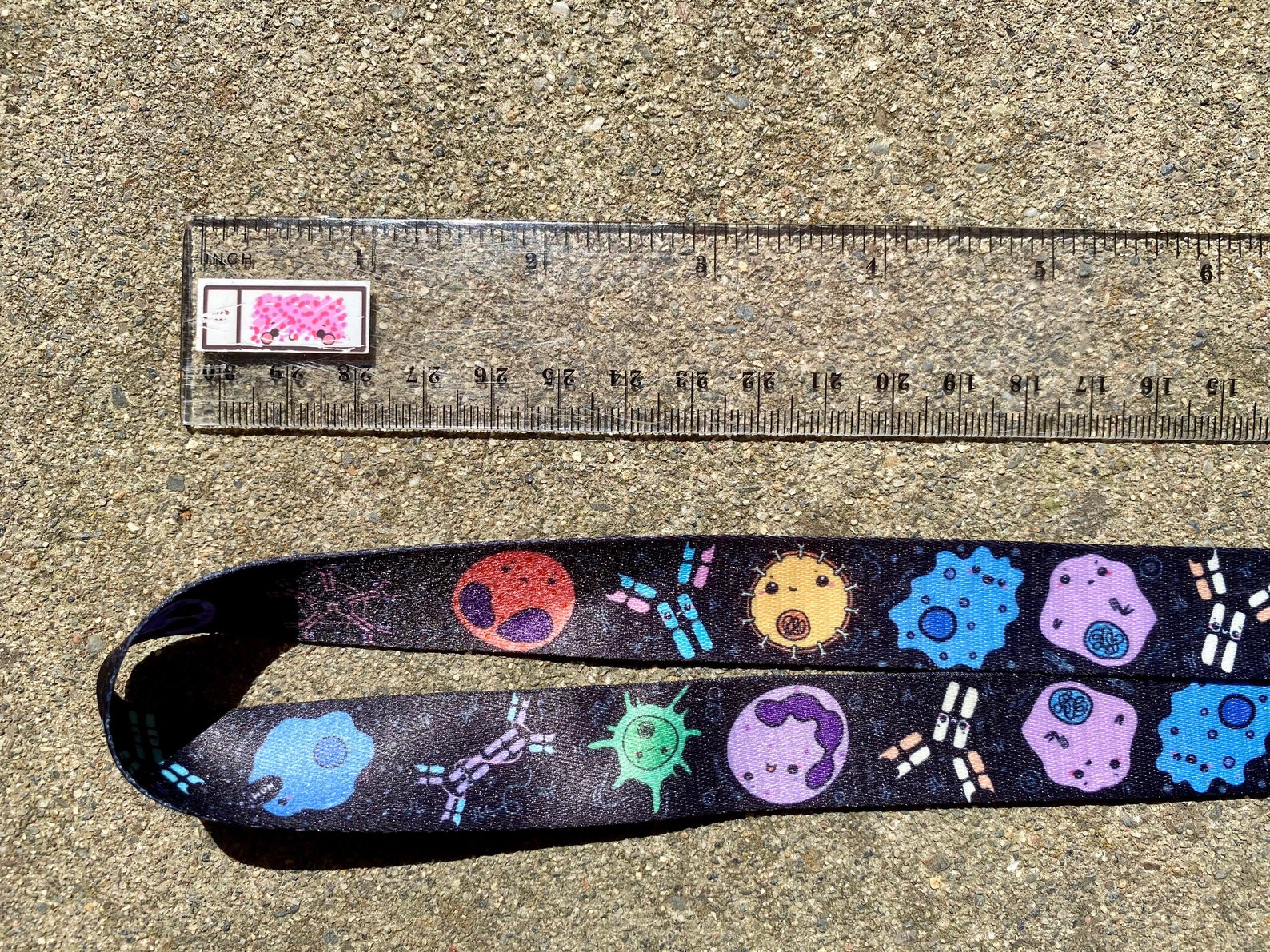 Cute Immunology Lanyard Immune Cells Antibodies Science Kawaii ...