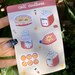 Cute Eukaryotic Cell Culture Sticker Sheet Kawaii Science Planner ...