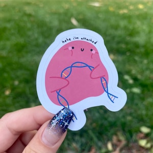 Cute DNA Babies Sticker Set - Proteins Transcription Factor CRISPR ...