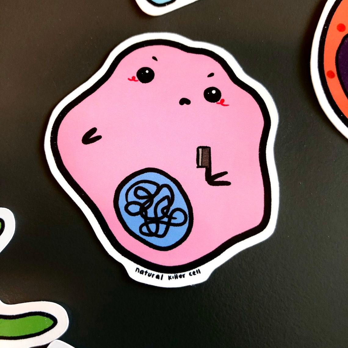 Cute Antibodies and Immune Cells Sticker Set | Etsy