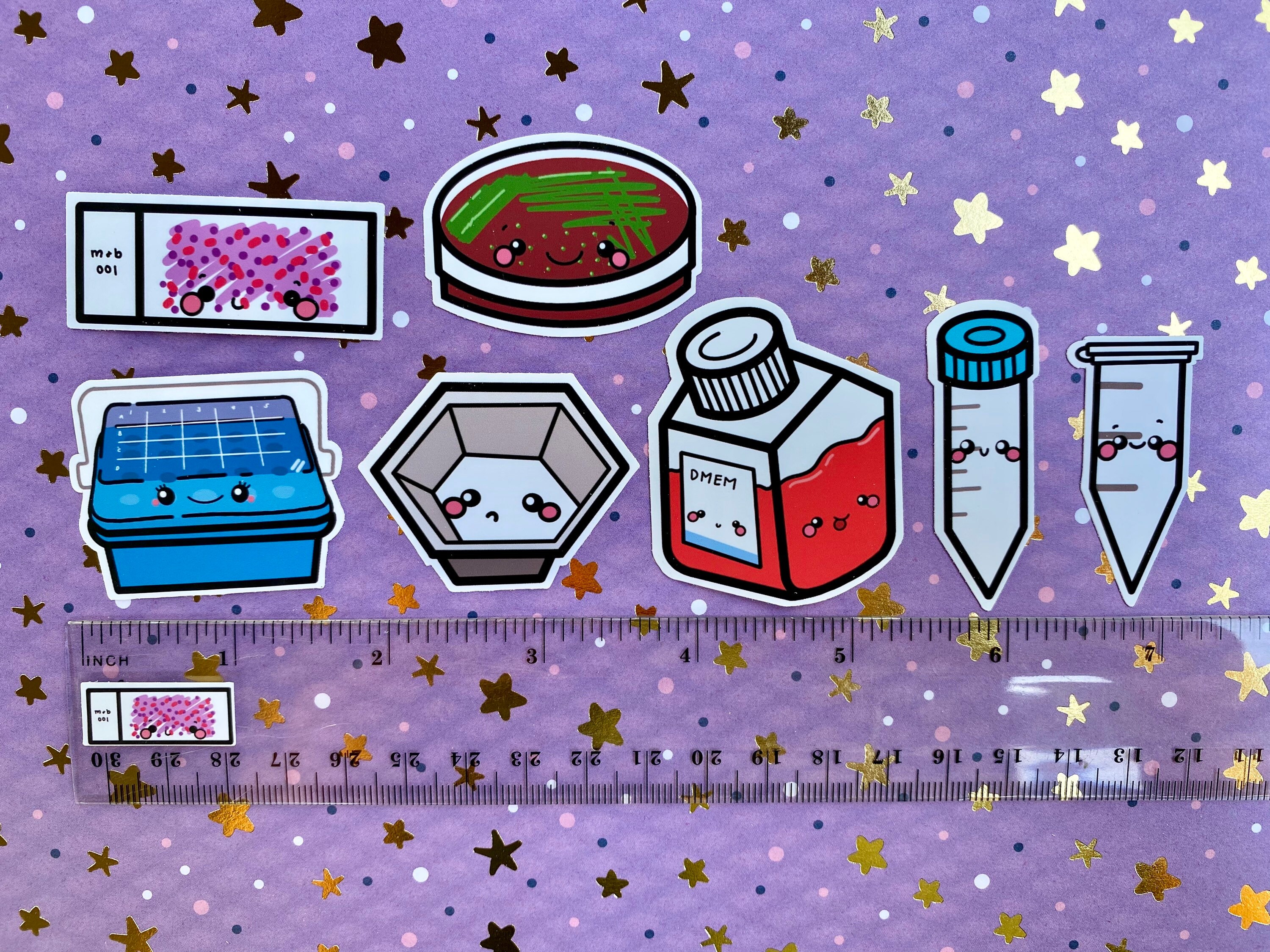 Cute Science Equipment and Disposables Decorative Magnet Set - Etsy