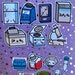 Cute Science Equipment and Disposables Decorative Magnet Set - Etsy