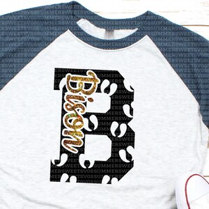 Bison Svg, Dxf Png, Printable Letter B, Cheer Mom Design, Cricut Cut ...