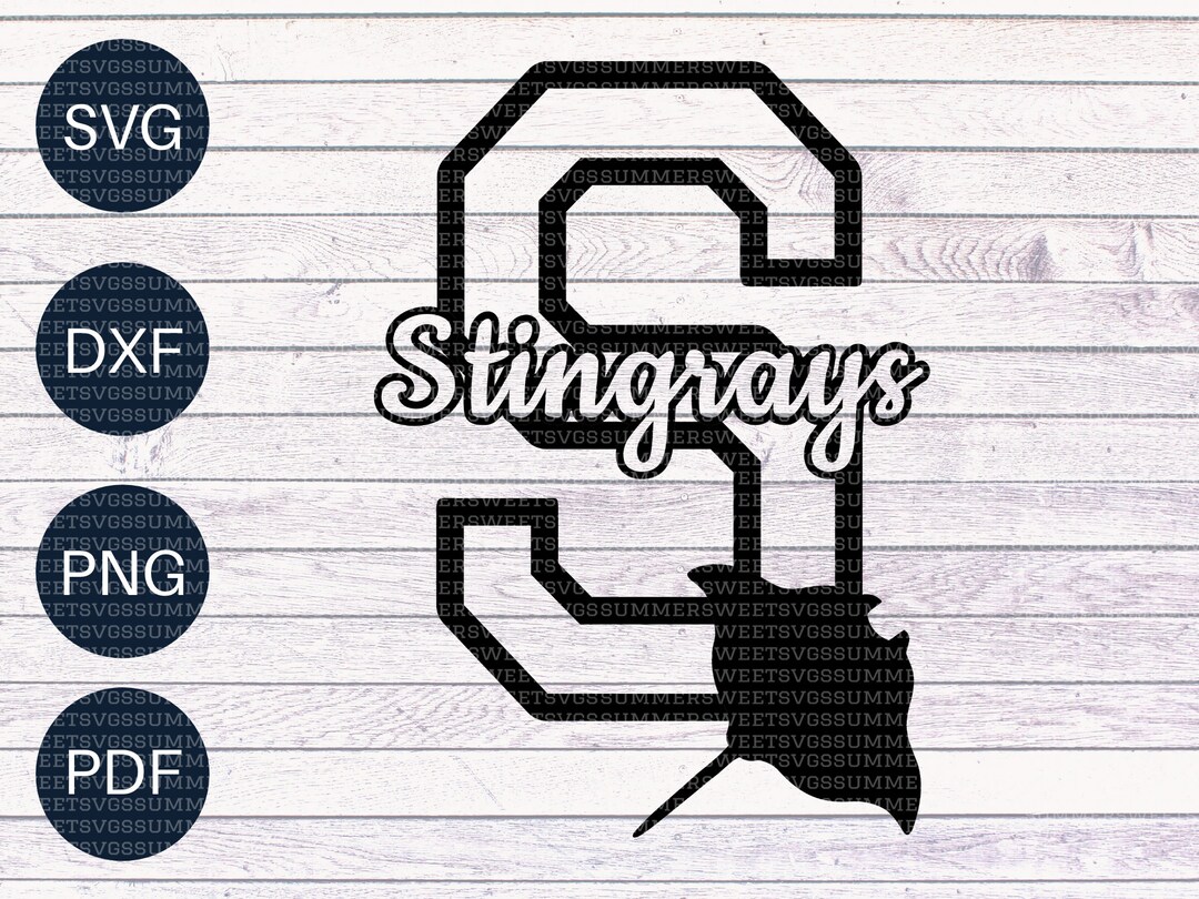 Stingray Svg Cheer Svg School Pride Cheer Mom School - Etsy
