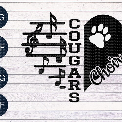 Choir Music Notes SVG/PNG | Etsy