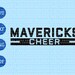 Mavericks Svg Cheer Design Svg Cheer Svg Tshirt - Etsy