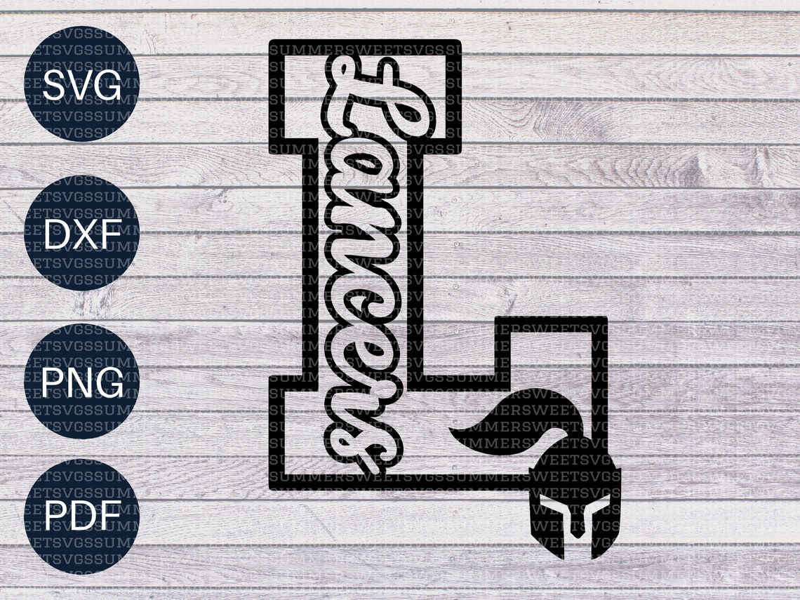 Lancers Svg Letter L School Pride Lancer School Spirit - Etsy