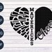 Mavericks Cheer SVG Cheer Heart Svg Team Spirit Svg Png - Etsy