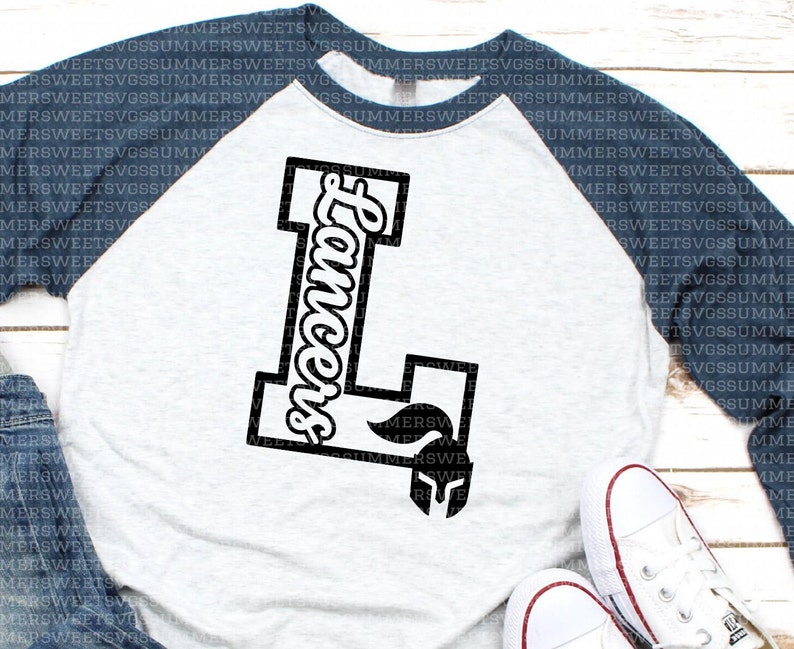 Lancers Svg, Letter L, School Pride, Lancer, School Spirit Png, Svg Png ...