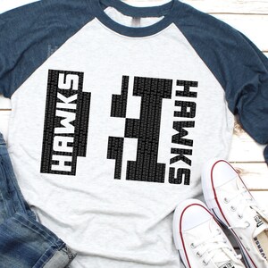 Hawks SVG, Cheer, School Spirit, Monogram, Svg Png Dxf Pdf, Cricut Cut ...