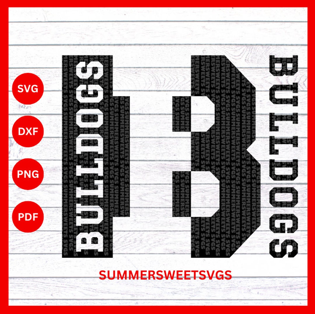 Bulldogs Svg Cheer Svg Team Spirit Svg Sport Design Png - Etsy