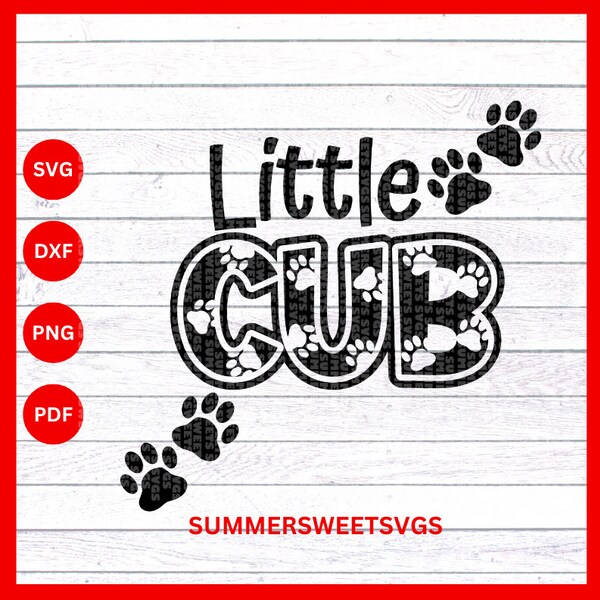 Bear Cub Svg - Etsy
