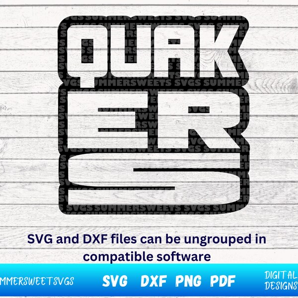 Quaker Svg - Etsy