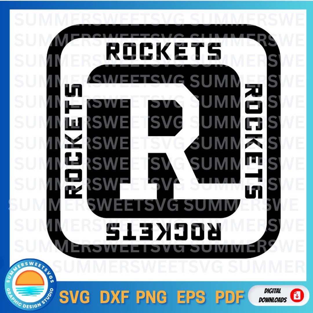Rockets SVG, Spirit Day Shirt, Monogram Svg, School Pride, Digital ...