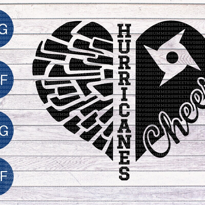 Miami Hurricanes Svg - Etsy