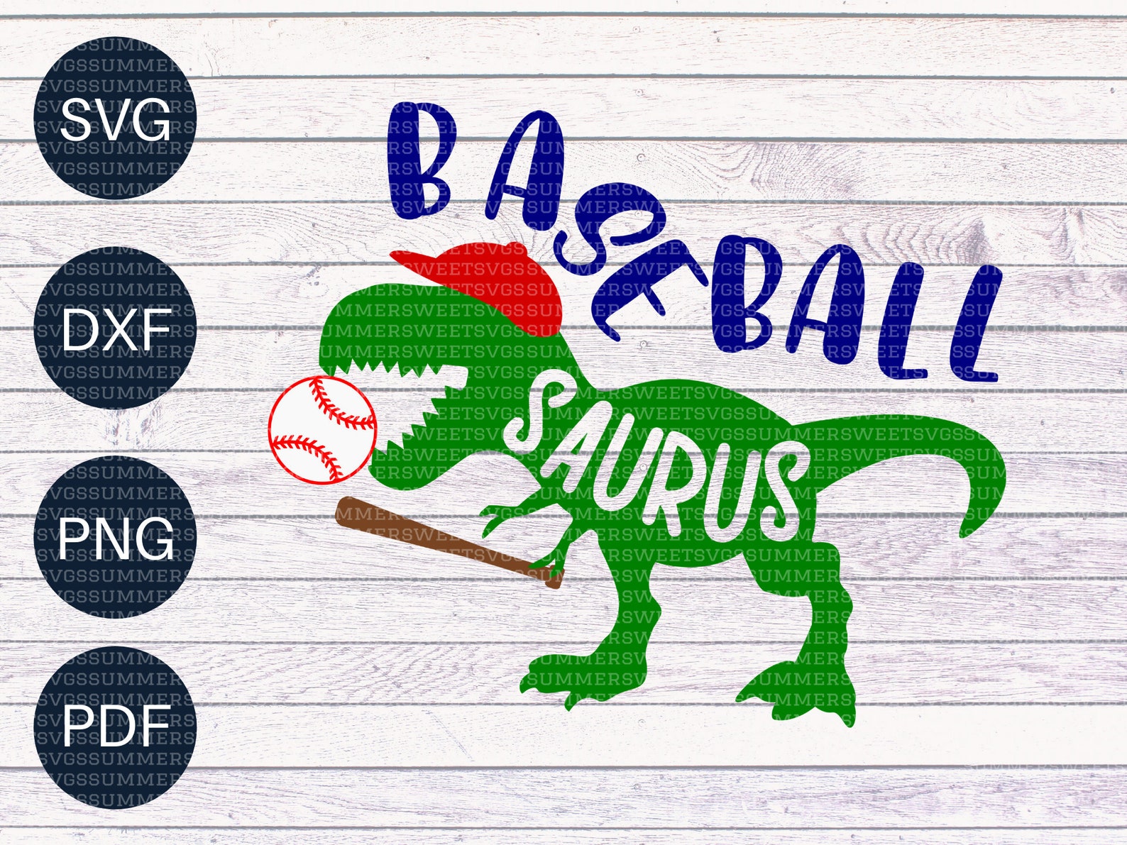 Baseball Svg Baseball Dinosaur Svg Kids Baseball Cute Dino - Etsy
