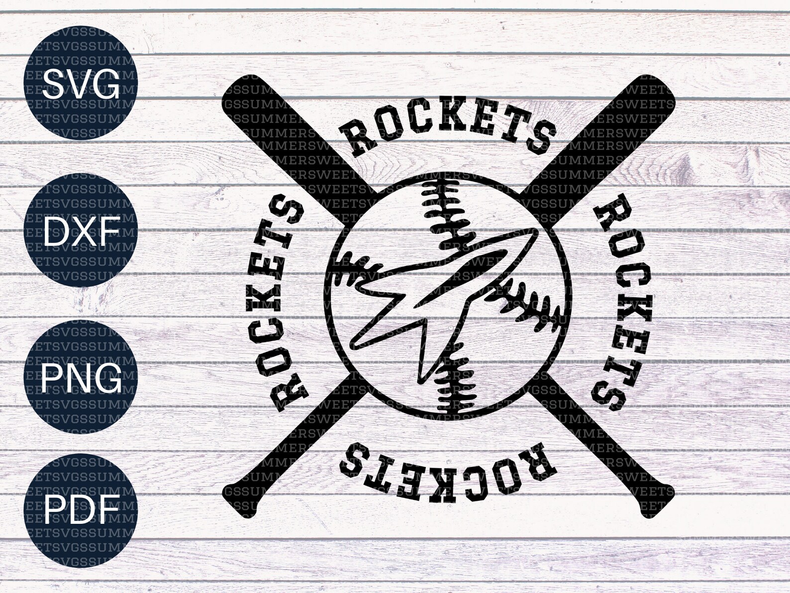 Rockets SVG Baseball Mom Svg Boys or Girls Design Team - Etsy