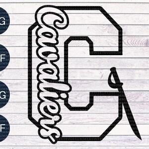 Cavaliers SVG, Letter C Svg, Boys or Girls Design, School Spirit ...