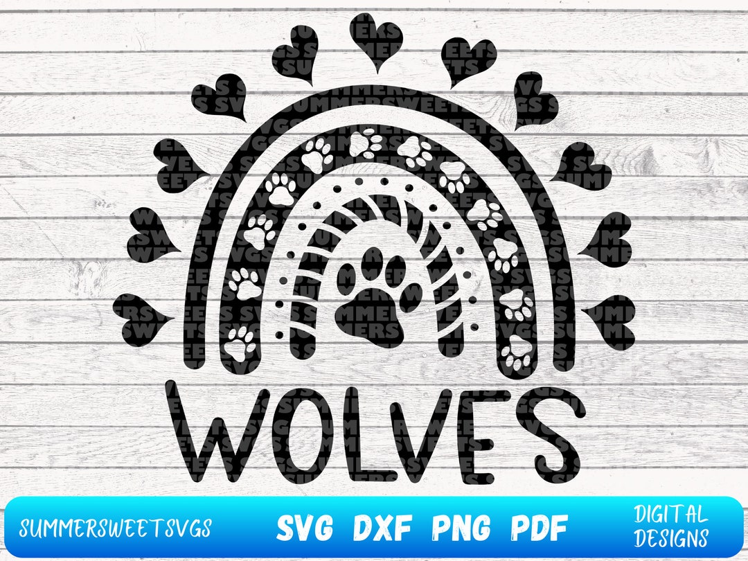 Wolves Svg Cheer Svg Elementary Svg Cheer Mom Team Spirit - Etsy