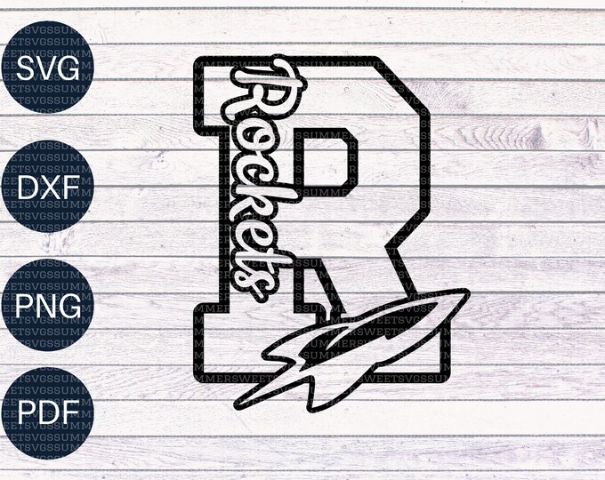 Rockets SVG Spirit Day Shirt Svg Football Svg Basketball - Etsy