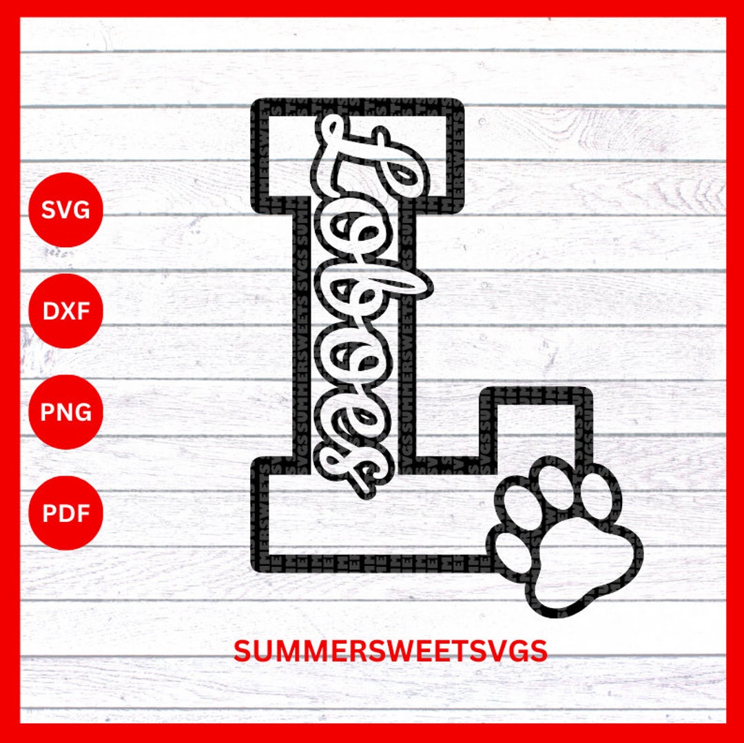 Loboes Svg, Cheer Svg, Paw Print Svg, Cheer Mom, T-shirt Design Svg ...