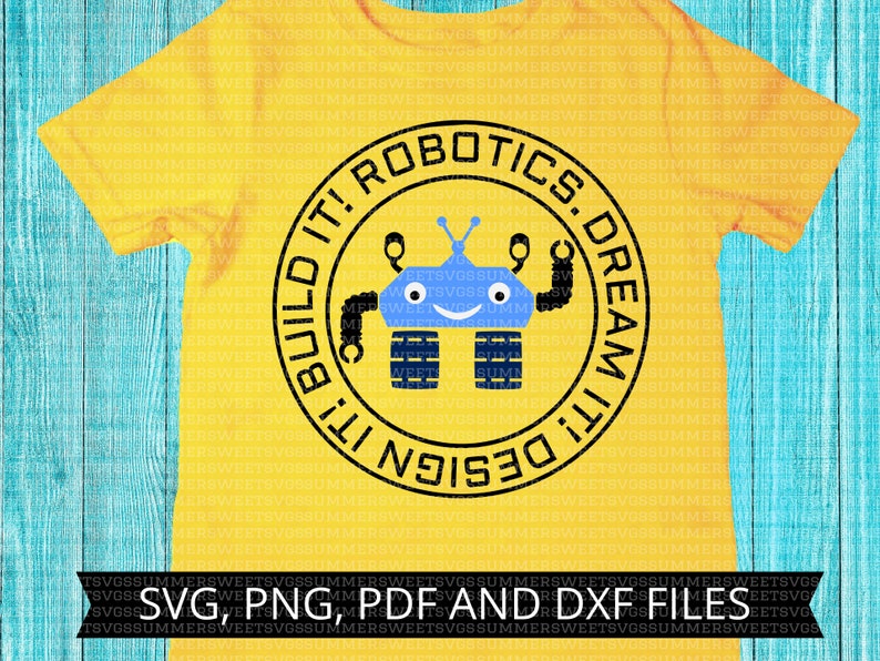 Robotics Svg Robotics Team Robotics Shirt Svg Robotics Etsy