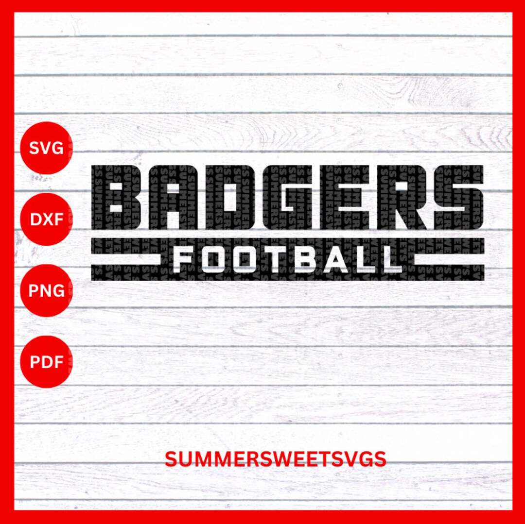 Badgers Svg, Cheer Mom, Svg Png Dxf, File for Cricut or Silhouette ...