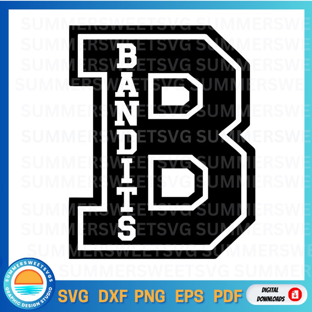 Bandits Svg, Bandits Png,school Pride Svg, Boy Design Svg, Team Spirit ...