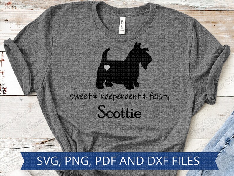 Scottie Dog SVG Scottie Dog Scottish Terrier Cut File | Etsy
