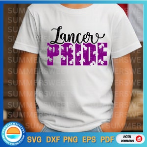 Lancer Pride SVG, Lancers Svg, Monogram Svg, School Spirit, School ...