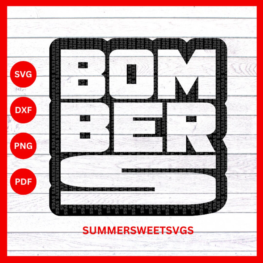 Bombers Svg,team Spirit Svg,retro Svg,cheerleader,cheer Mom Svg ...