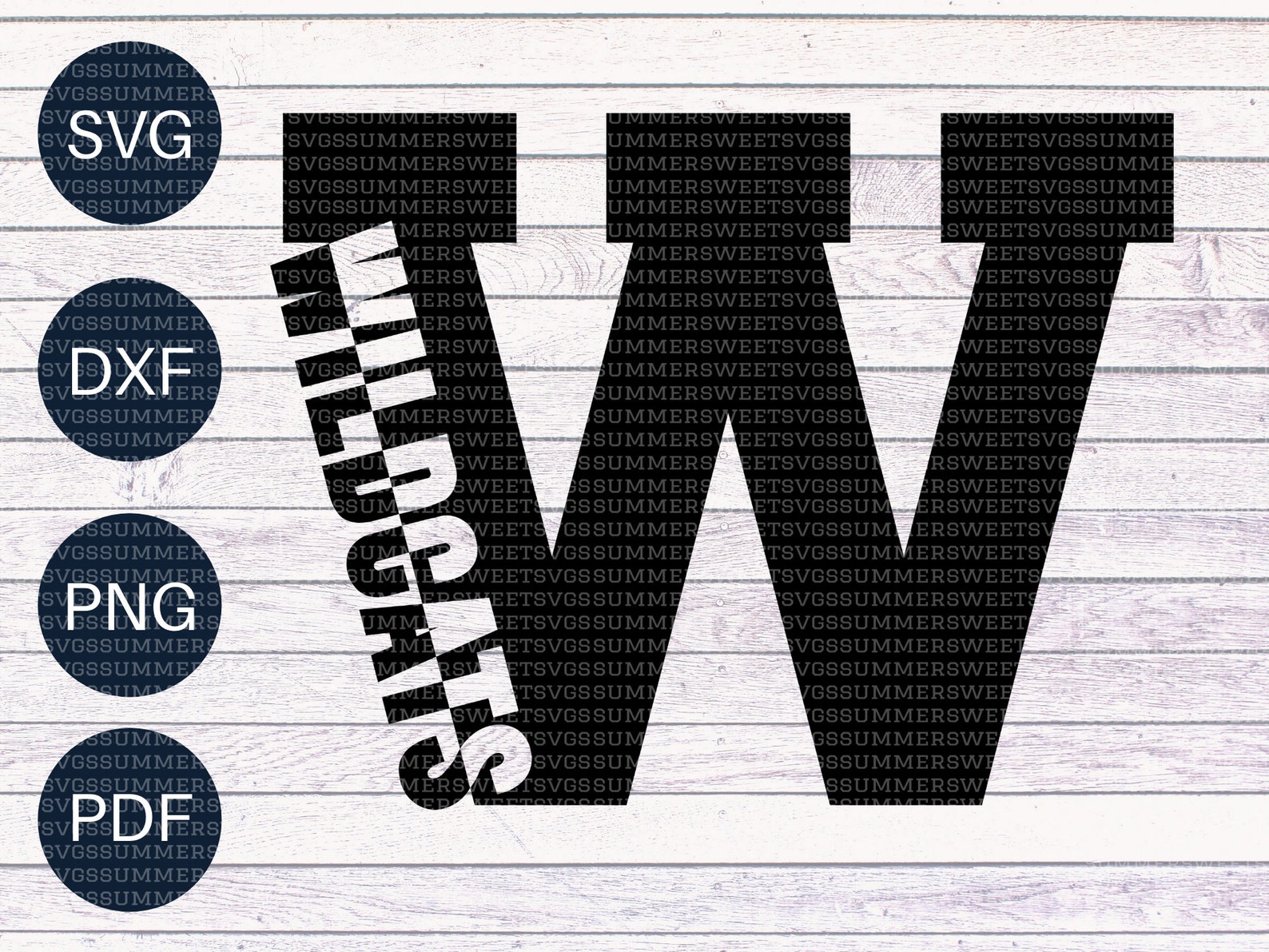 Wildcat Svgschool Spirit Cut File Big W Svg File Boys - Etsy