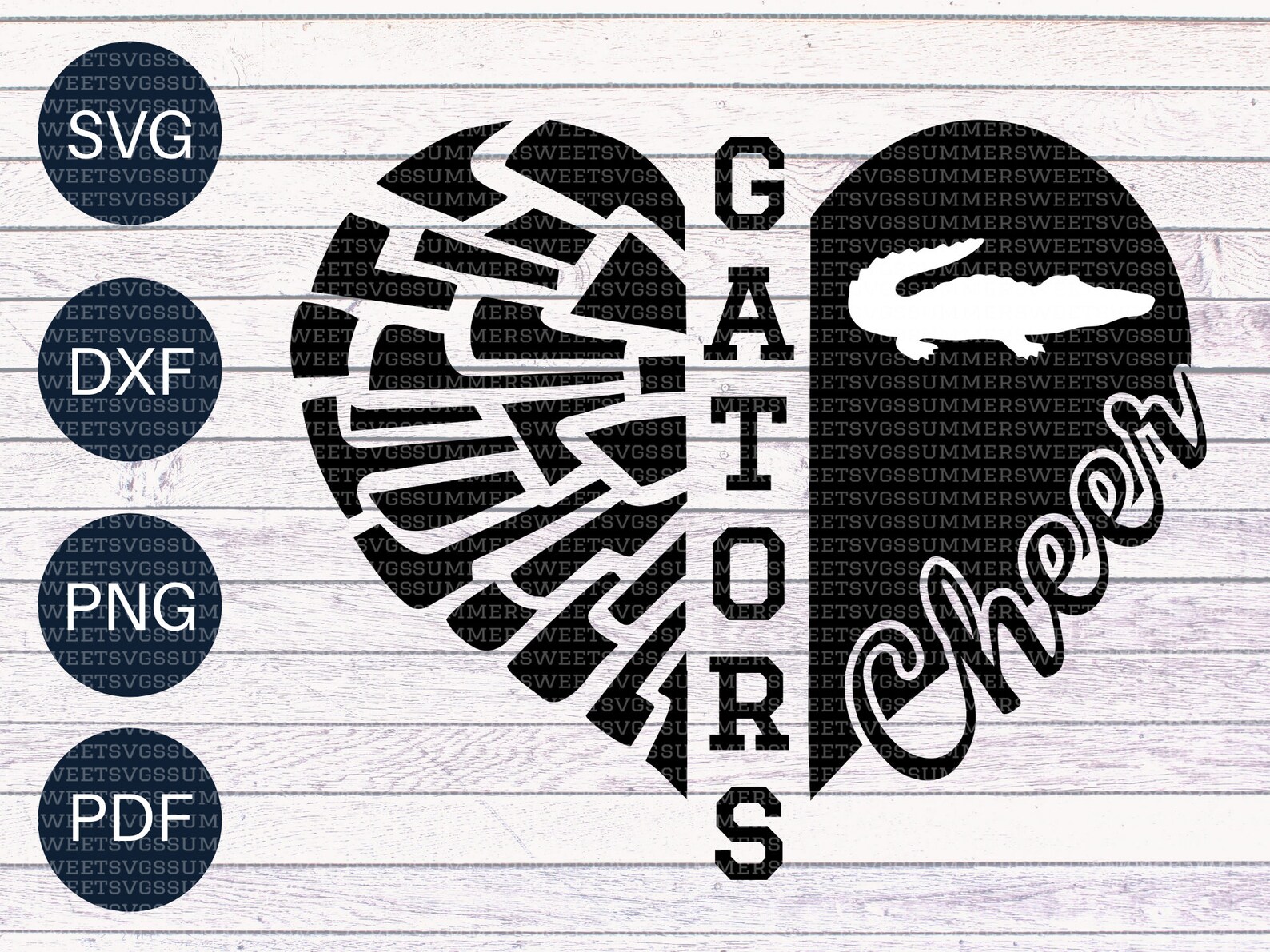 Gator Svg Pom Pom Cheer School Pride Svg Team Spirit Svg - Etsy