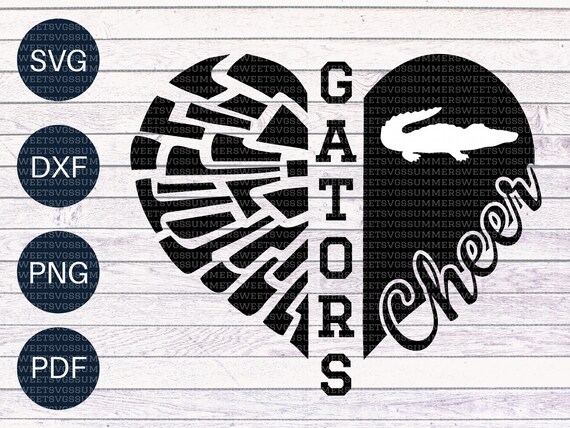 Gator Svg Pom Pom Cheer School Pride Svg Team Spirit Svg - Etsy