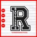 Rattlers Svg, Cheerleader Svg, Sublimation Png, Cheer Svg, Letter ...