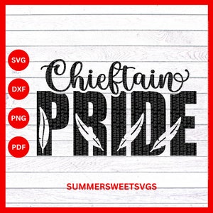 Chieftain Pride SVG, Chieftain Svg, Team Spirit Svg, Pride Shirt Svg ...