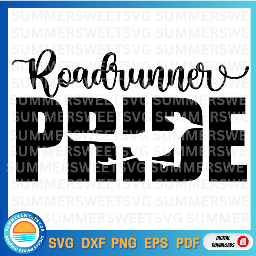 Roadrunner Pride SVG, Roadrunner Svg,team Spirit Svg, School Shirt ...